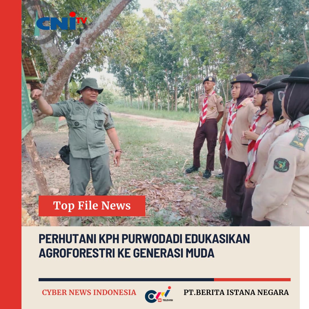 Perhutani Purwodadi Didik Generasi Muda Lewat Edukasi Agroforestry Tanaman Buah - Cyber News ...